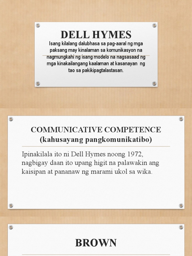 Dell Hymes | PDF