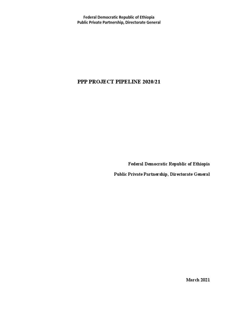 List of PPP Projects | PDF