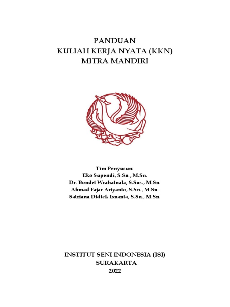 Buku Panduan KKN Mitra Mandiri Isi Surakarta 2022 | PDF