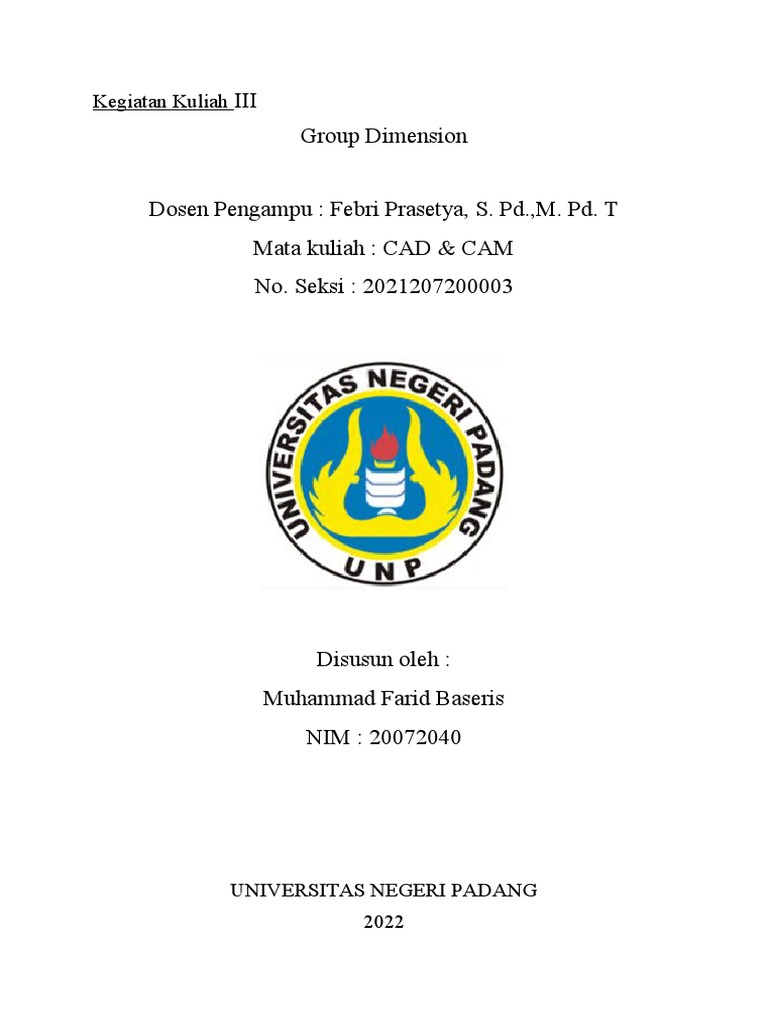 Group Dimensioning | PDF