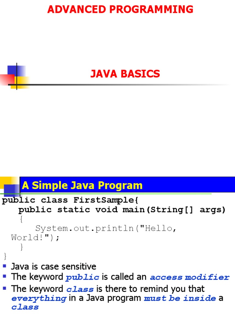 Part 01 Java Basics 1 Variable Pdf Array Data Structure Variable Computer Science