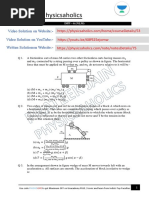 Ladder Mechanics and Equilibrium Problems | PDF | Ladder | Center Of Mass