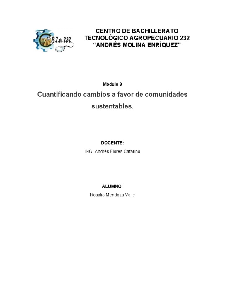 Infografia Mario Molina | PDF