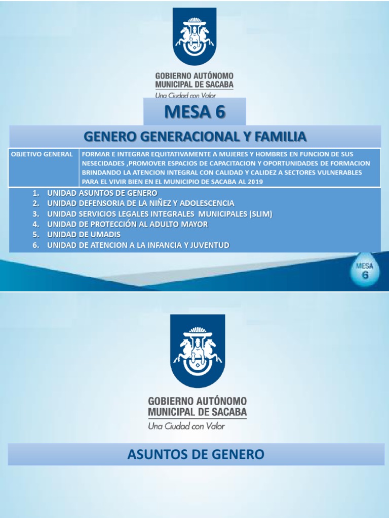 6 Genero Generacional y Familia | PDF | La violencia contra las mujeres ...