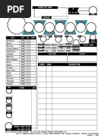Lancer - Character Sheets | PDF