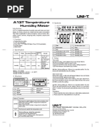 Ultronic LCD Weather Clock Guide | PDF | Clock | Time