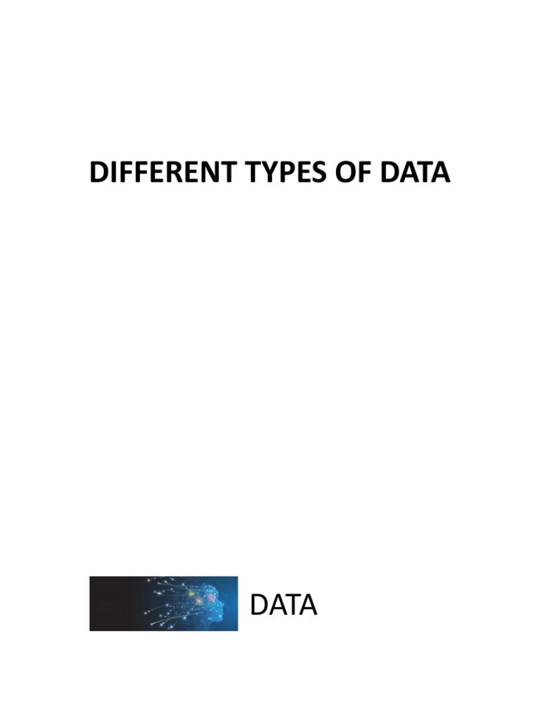 Different Types of Data | PDF | Business