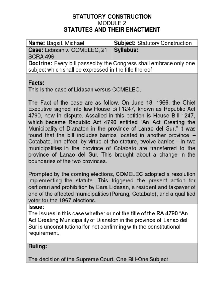 Statcon Module 2 Summaries (3 Versions For Supplements) | PDF | United ...