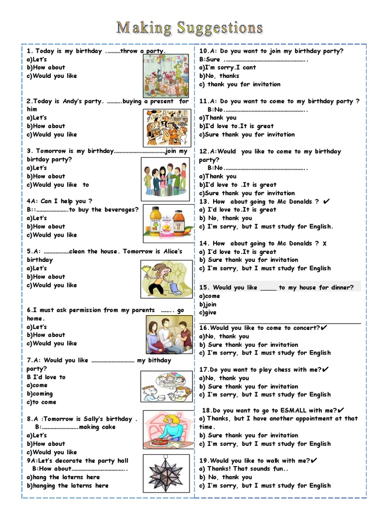 Birthday Party Invitation Responses | PDF