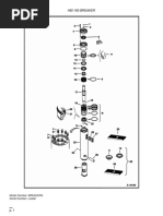 HB980 Hydraulic Breaker Parts List | PDF | Piston | Distributor