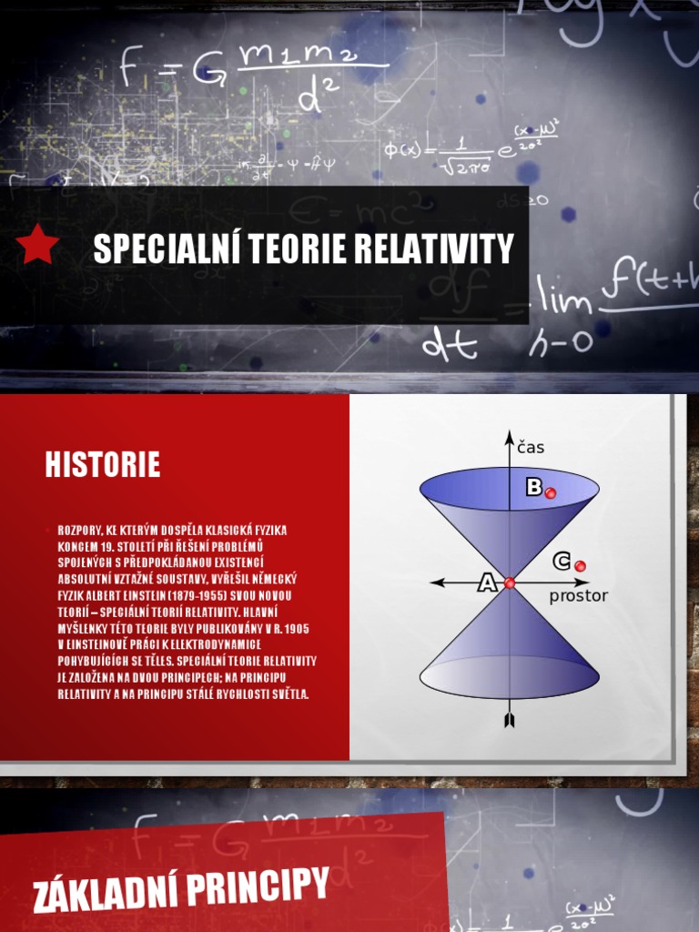 Specialní Teorie Relativity | PDF