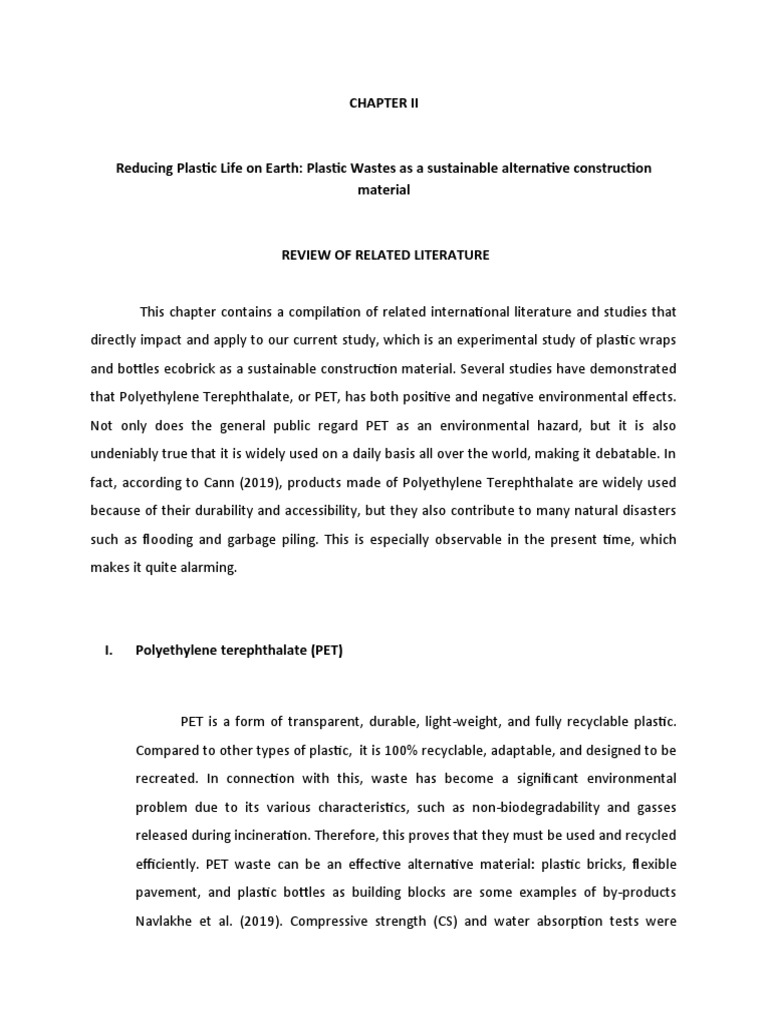Group 7 Chap2 (Draft) | PDF | Recycling | Concrete