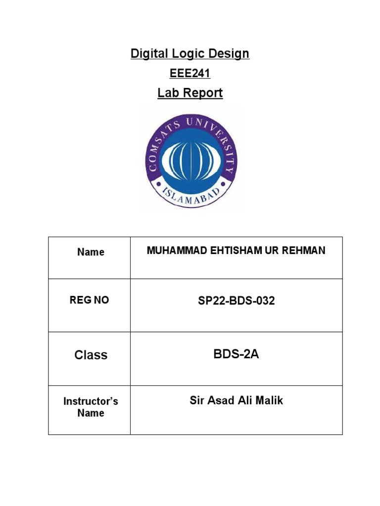 Digital Logic Design | PDF | Logic Gate | Digital Electronics