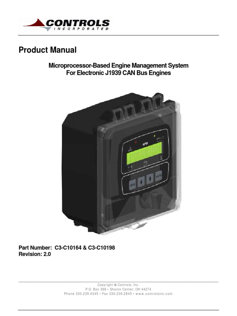 C3-C10164 - 98 (Rev 2.0) | PDF | Fuel Injection | Relay