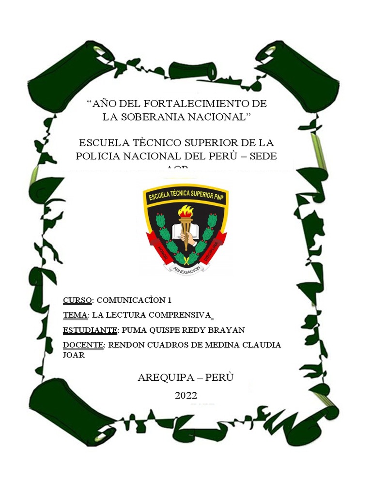 La lectura comprensiva: un proceso para construir significado | PDF ...