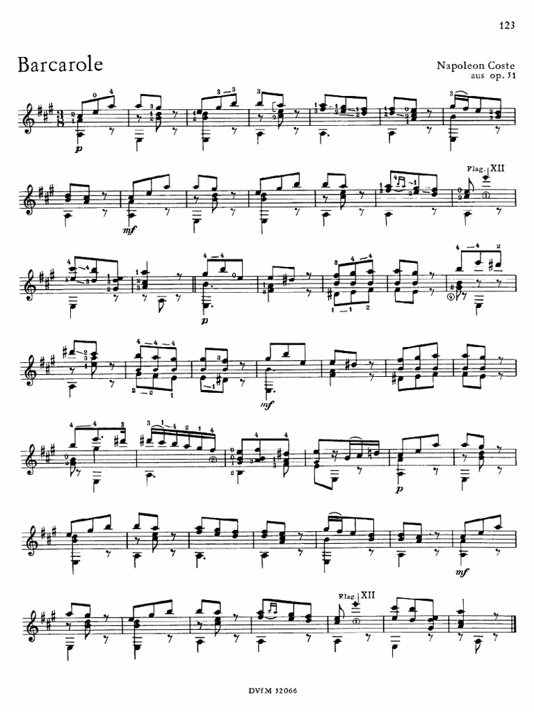 Op-51 - Barcarolle | PDF