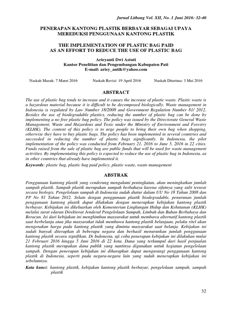 Astuti 2018 | PDF | Plastic | Amorphous Solid
