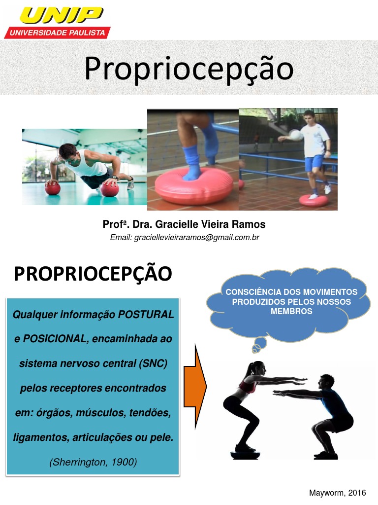 AULA - Propriocepção | PDF | Ciência cognitiva | Anatomia
