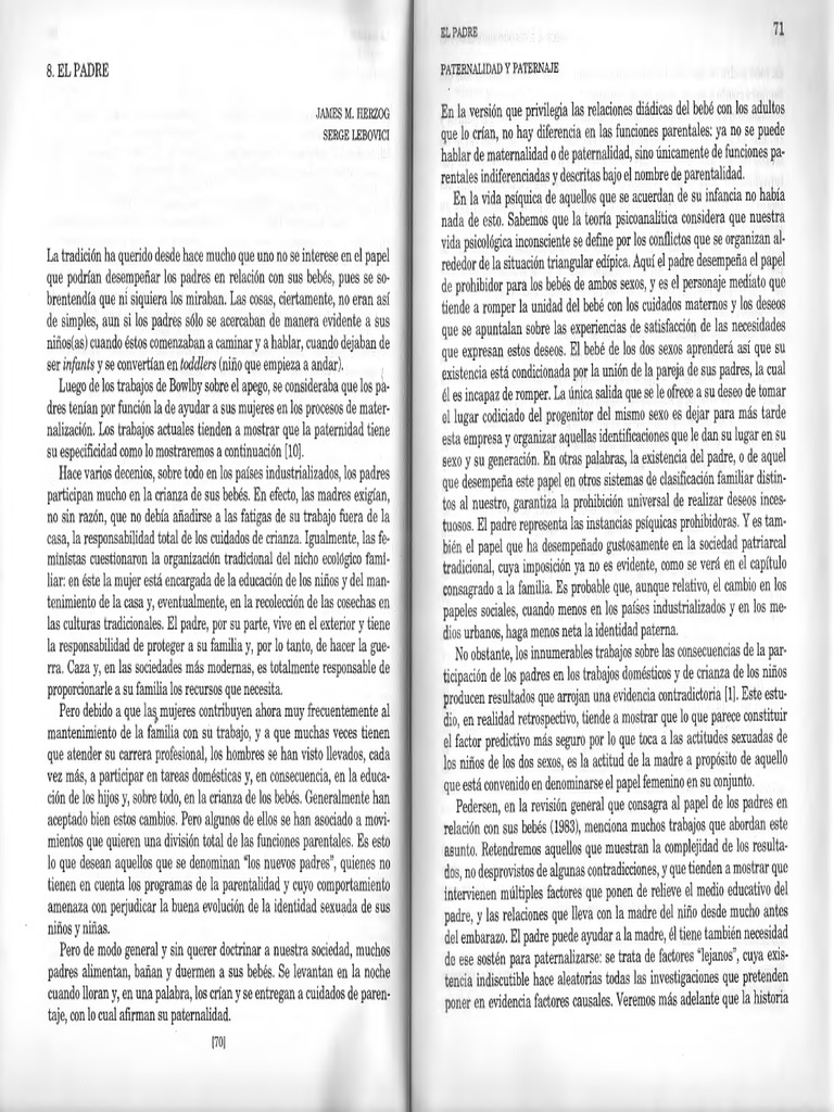 Lebovici, S. & Weil-Halpern, F. 1995 - El Padre | PDF