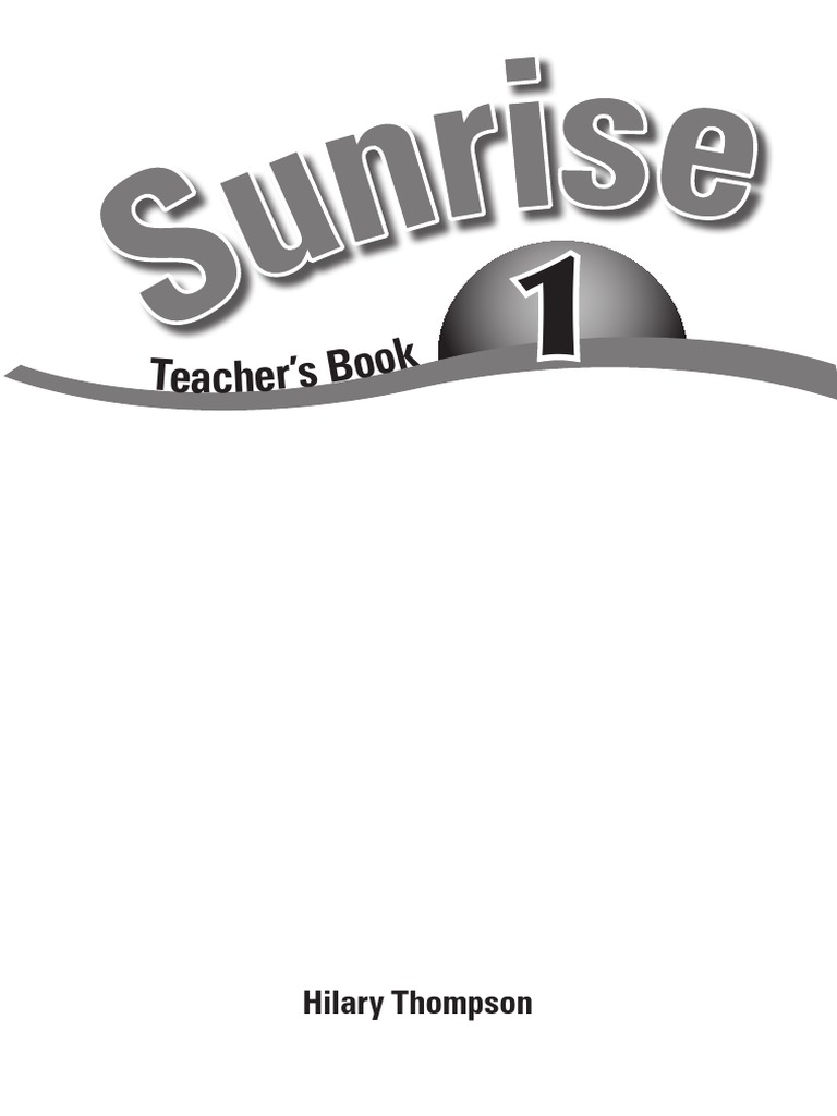 Sunrise T B1 | PDF