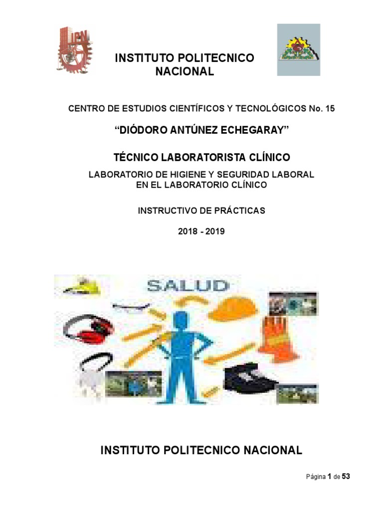 Instructivo de Higiene y Seguridad en El Laboratorio - Documentos de Google | PDF | Seguridad y ...