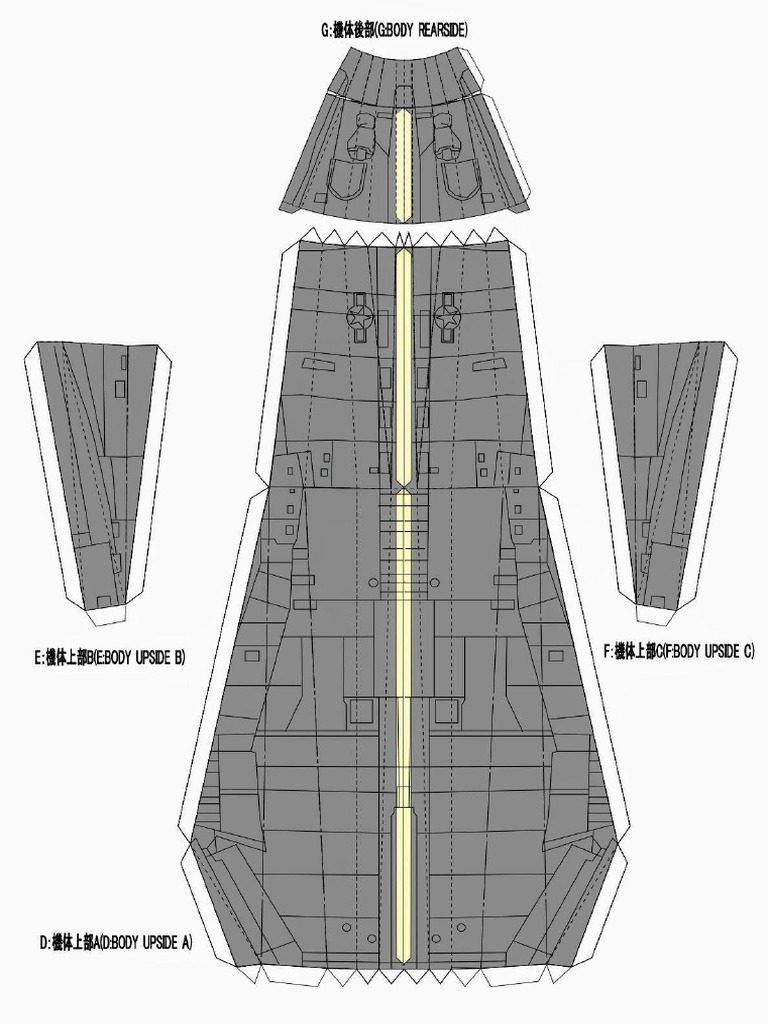 B-1 Lancer Papercraft | PDF