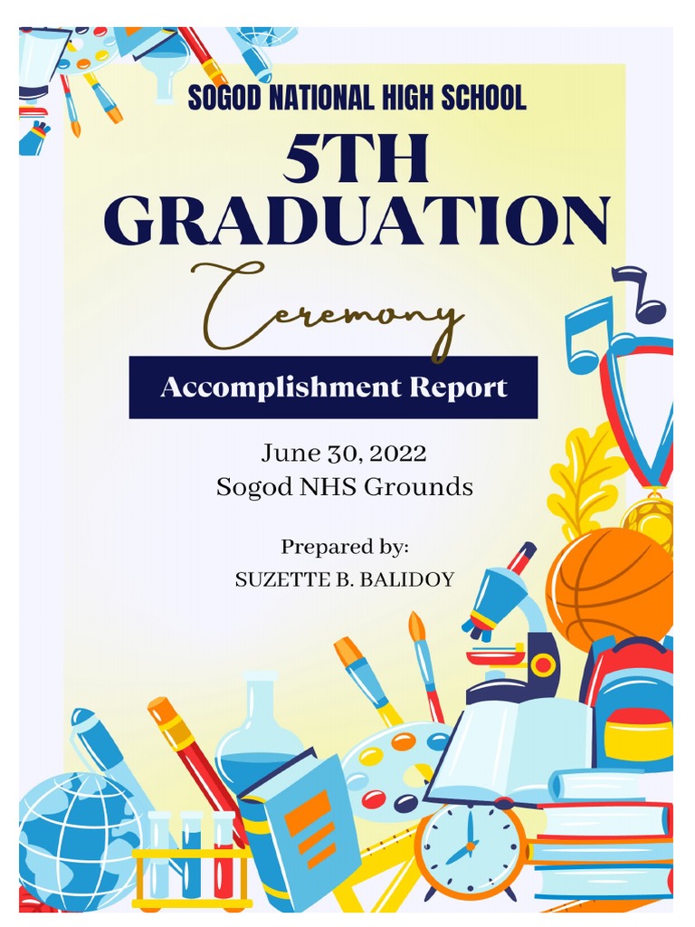 Accomplishment Report Grad | PDF