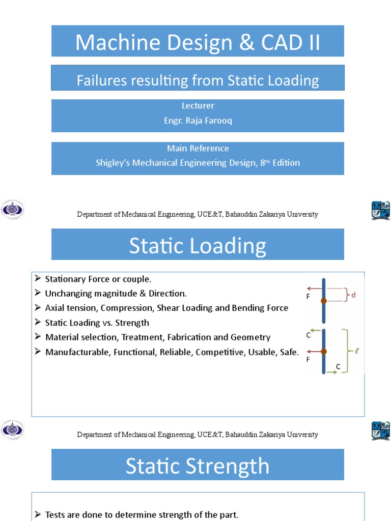Failure Theories in Machine Design | PDF | Strength Of Materials | Fracture