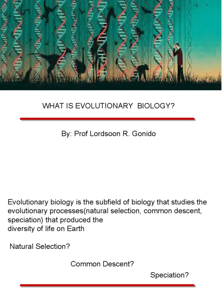 Introduction To Evo-Biology | PDF | Evolution | Natural Selection