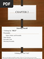 Uts Chapter 1 Lesson 3 | PDF | Id | Self Esteem