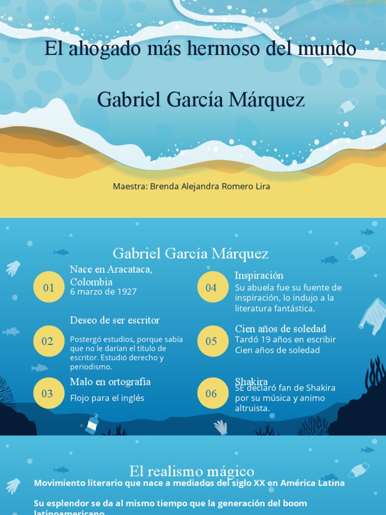 El Ahogado Más Hermoso Del Mundo | PDF | Gabriel García Márquez
