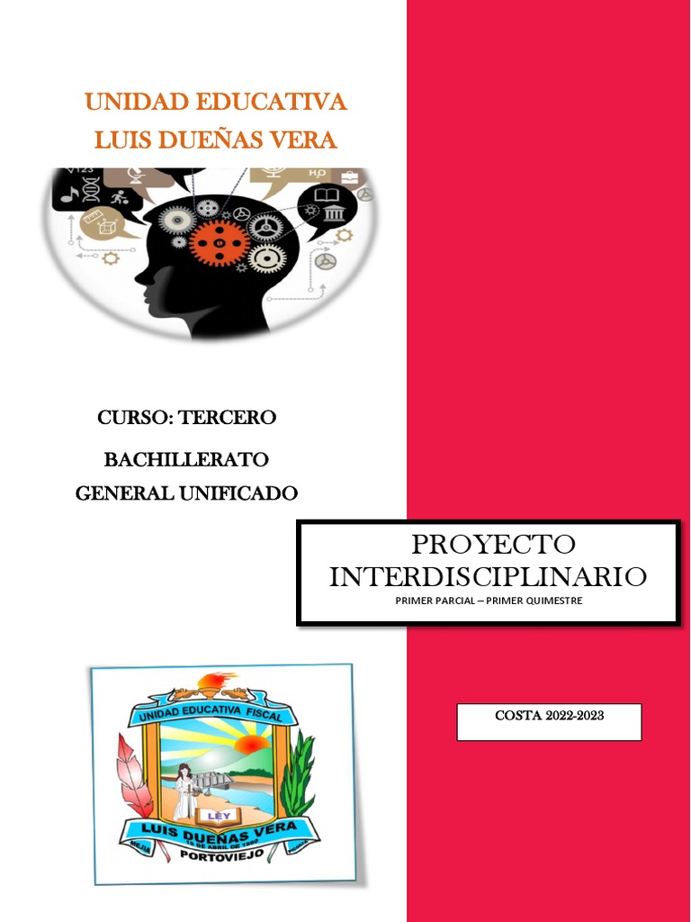 Proyecto Interdisciplinario 3ro Bgu General | PDF | Espacio vectorial | Compuestos químicos