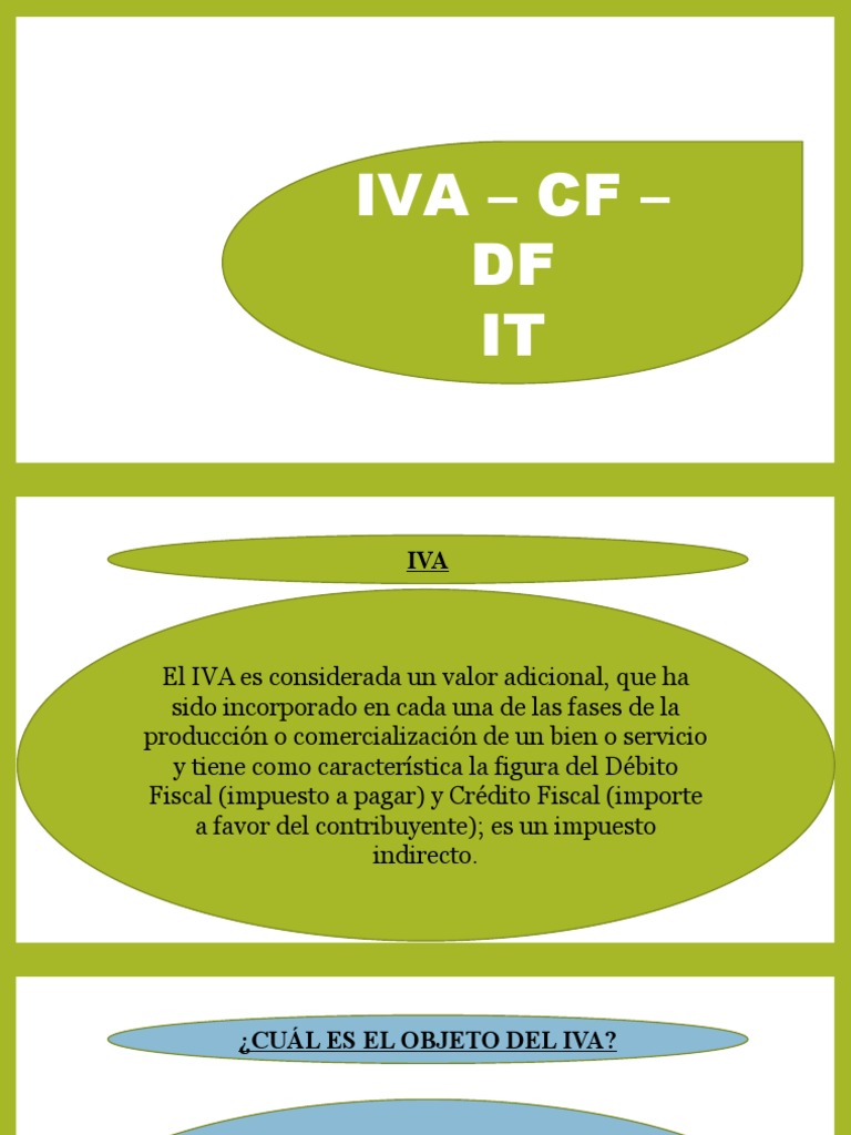 Iva CF DF - It | PDF | Impuesto al valor agregado | Impuestos