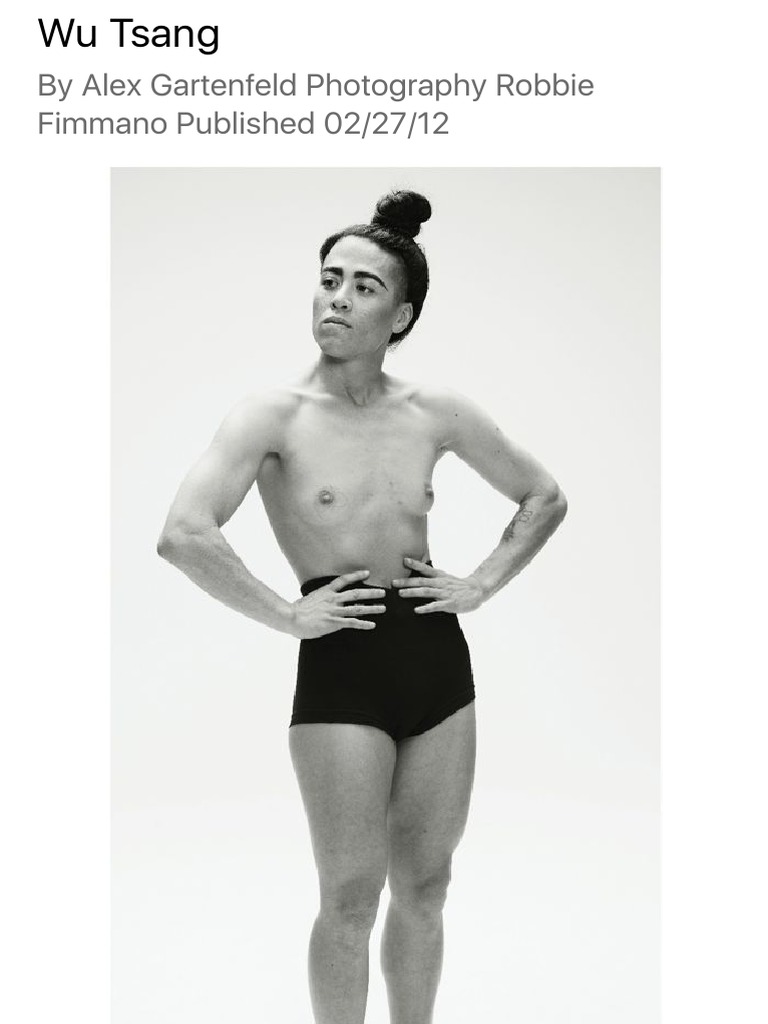 Wu Tsang - Page - Interview Magazine | PDF