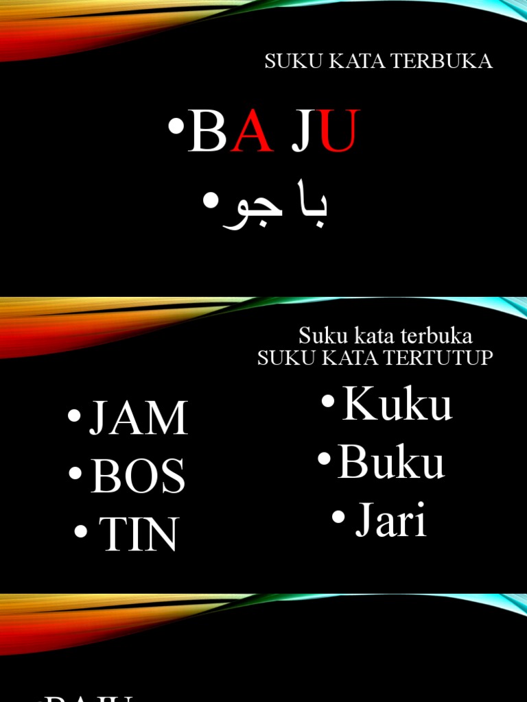 Suku Kata Tertutup | PDF