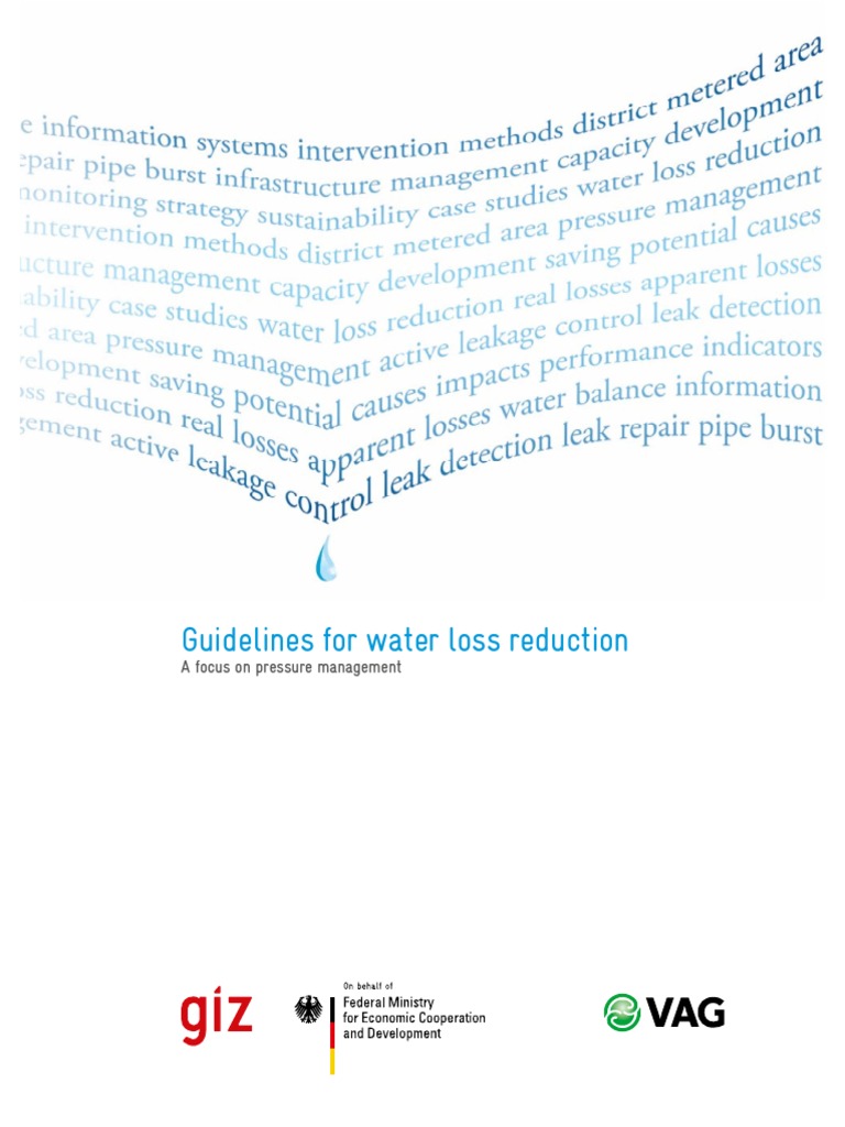 Guidelines For Water Loss Reduction-English Version | PDF | Geographic ...