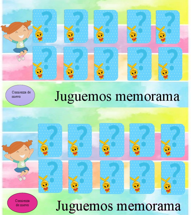 Memorama Letra M | PDF