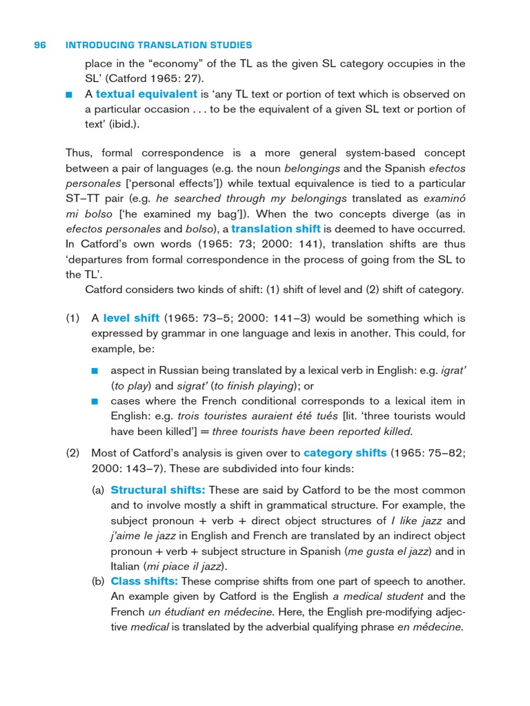 Introducing Translation Studies Theorie 115 116 | PDF | English ...