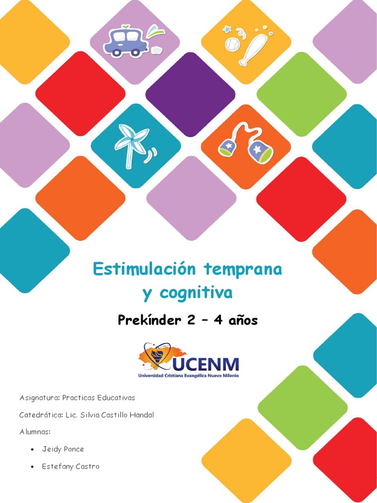 Estimulacion Temprana Fase Pre Kinder | PDF | Educación de la primera ...