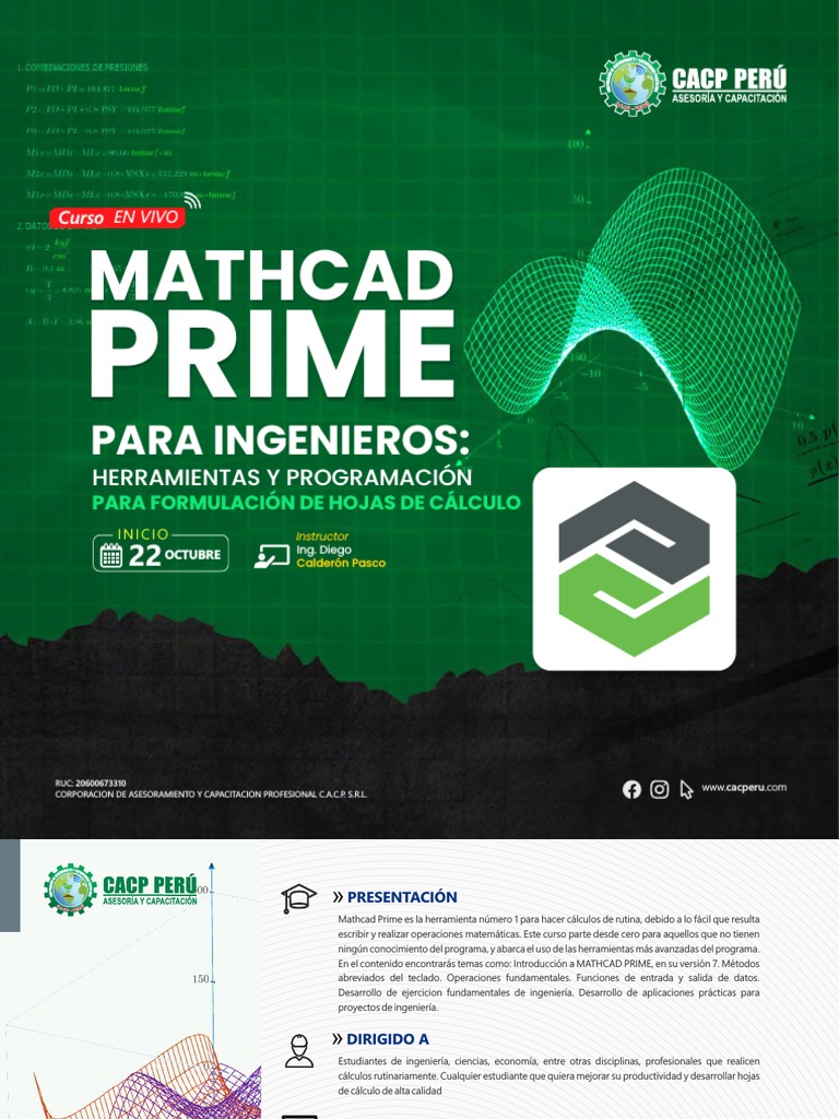 Mathcad Prime para Ingenieros | PDF | Ingeniería | Matriz (Matemáticas)