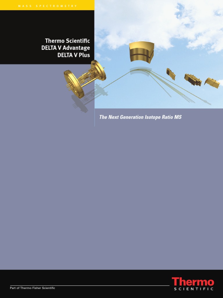 Thermo Advantage DELTA V Plus | PDF | Mass Spectrometry | Gas ...