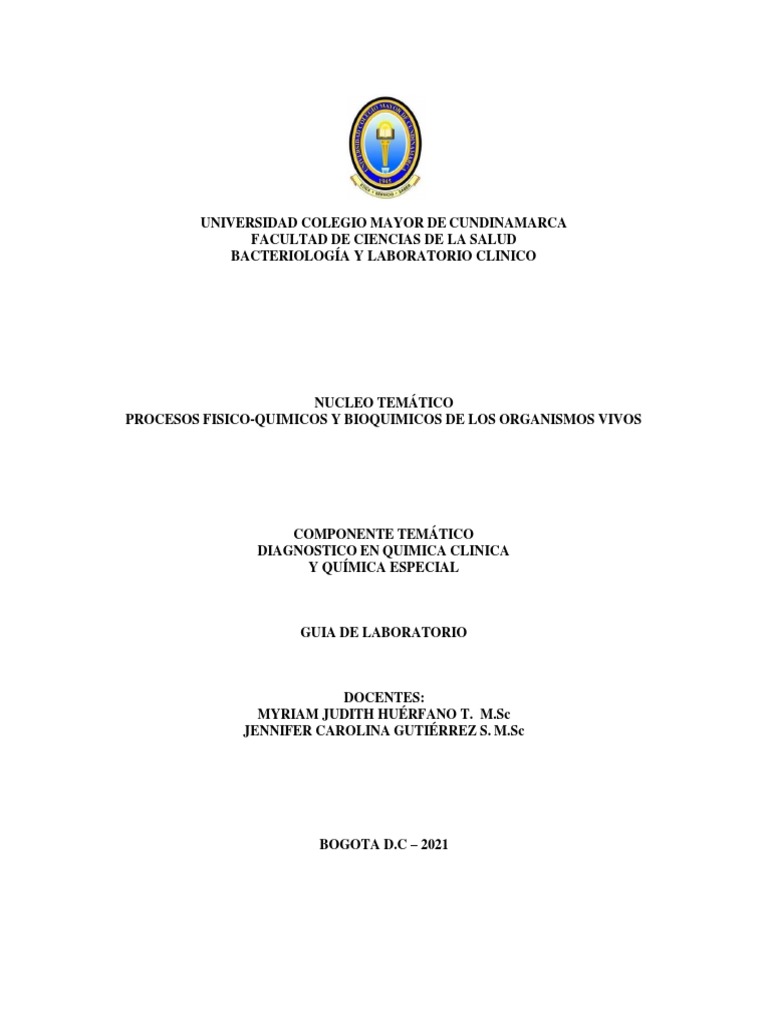 Guia de Laboratorio 2021-2 - PRIMERA PARTE | PDF | Insulina | Diabetes Guia de Laboratorio 2021-2 - PRIMERA PARTE | PDF | Insulina | Diabetes