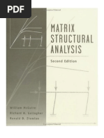Matrix Structural Analysis Mcguire 2nd Ed Solutions | Applied Mathematics | Theoretical Computer ...