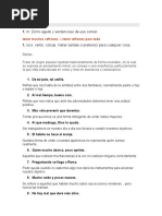 Los 20 Refranes Cortos Más Populares Con Su Significado | PDF