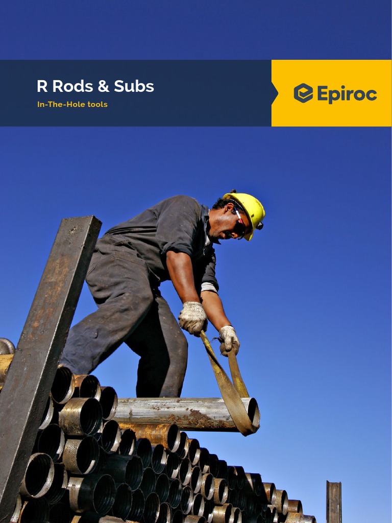 R-Rods and Subs Epiroc | PDF | Heat Treating | Drill