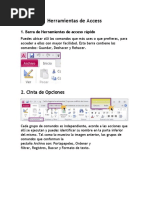 Ventana y Partes de La Ventana de Access | PDF | Ventana (informática ...