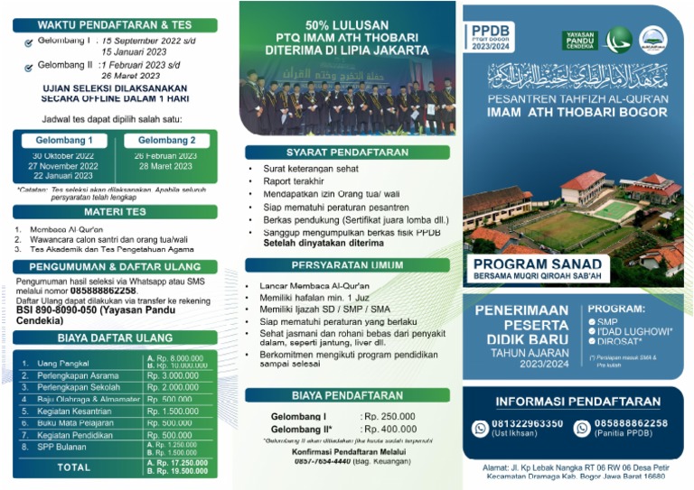 Brosur PSB 2023 Halaman 1 | PDF