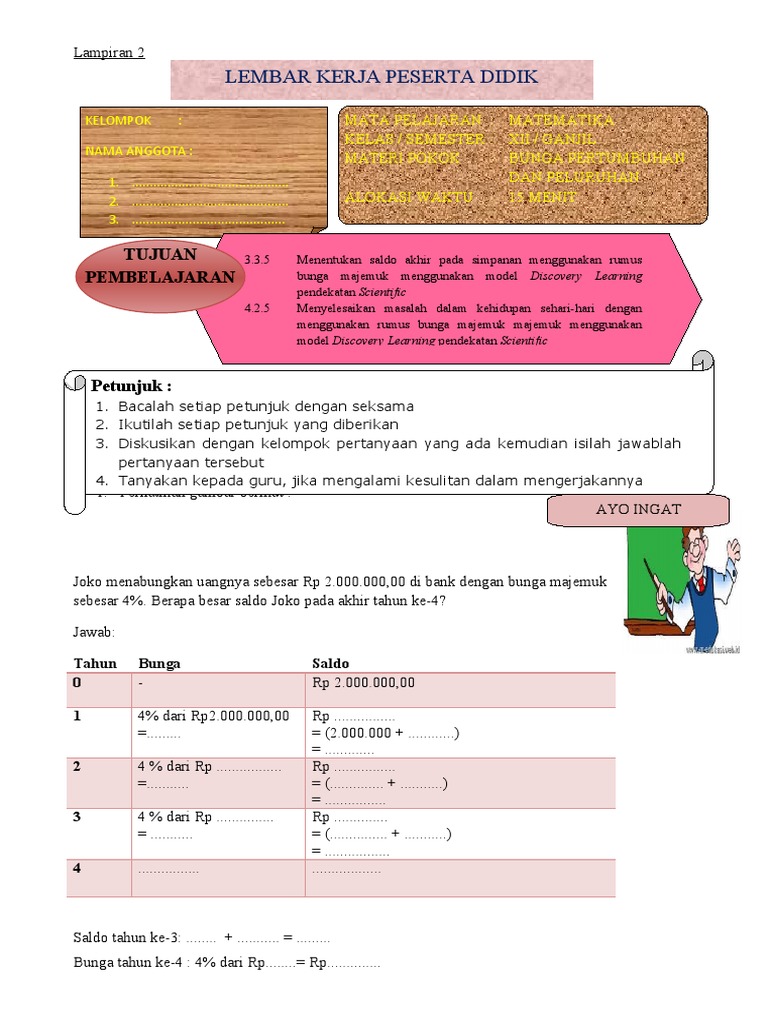 Lampiran 2 Lkpd Bunga Pdf