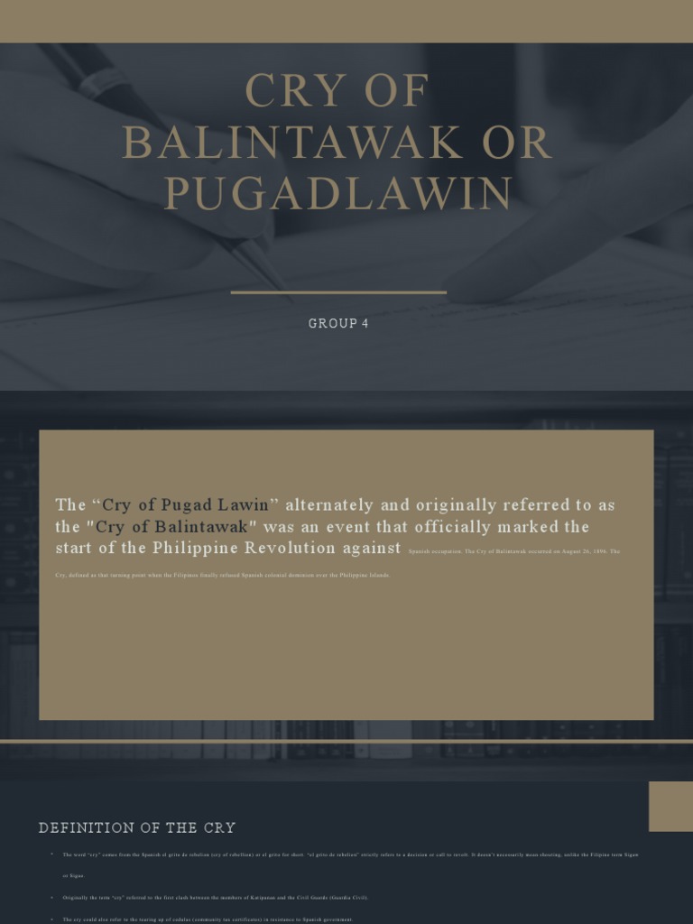 Cry of Balintawak | PDF | Philippines | Independence