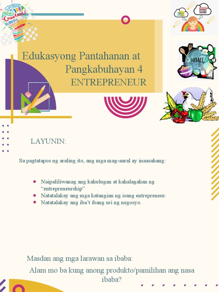 EPP 4 - Entrepreneurship | PDF